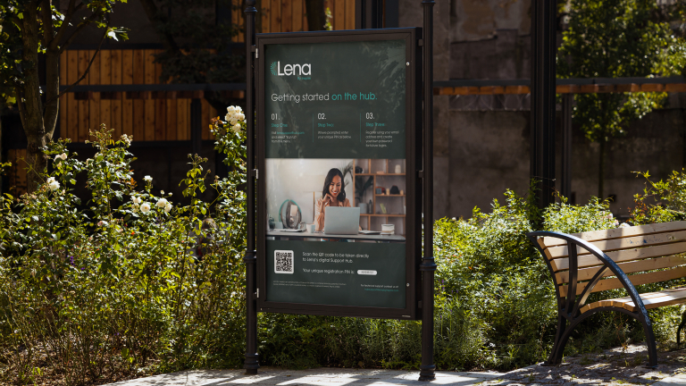 Whitenoise creates the new corporate brand for Lena by Inspire ...