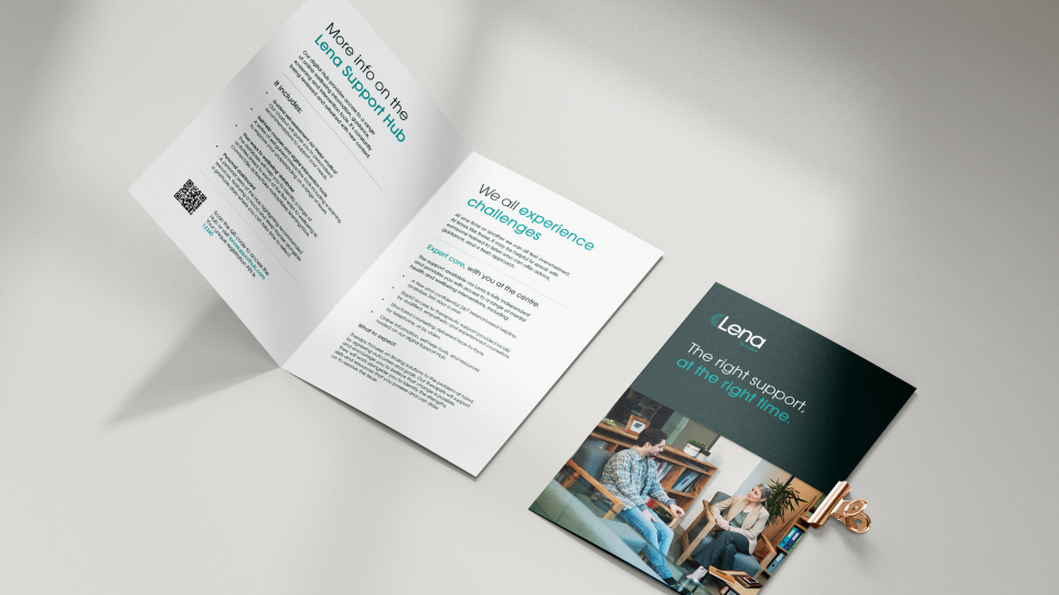 Whitenoise creates the new corporate brand for Lena by Inspire ...